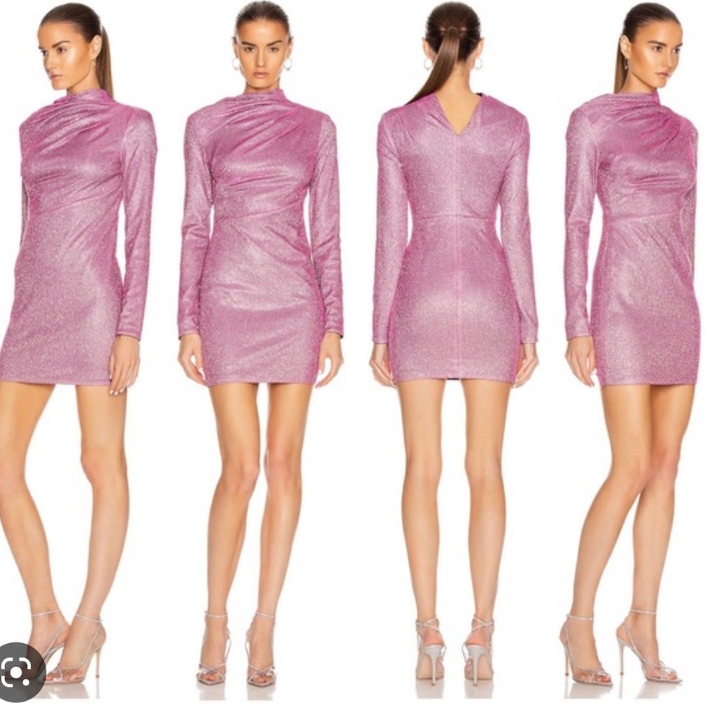 Rta Pink Sparkle Dress - Gem